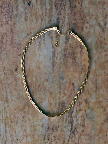LIQUID BRAID SLIM NECKLACE – House of Shila